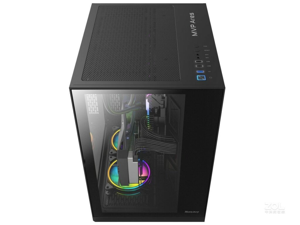 Huntkey MVP Ares ATX Case tempered glass - Amman Jordan - Pccircle