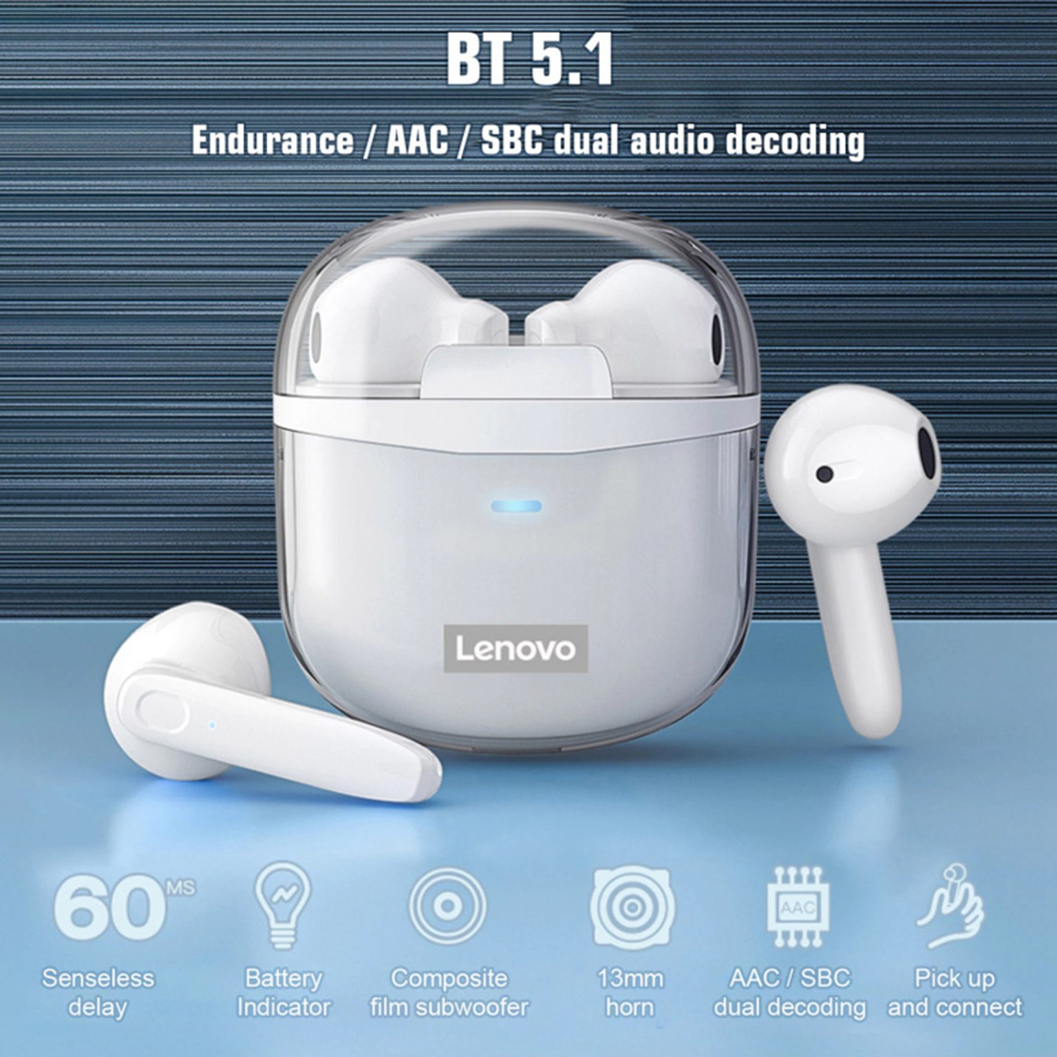 Lenovo Earbuds ThinkPlus Live Pods XT96 - Amman Jordan - Pccircle