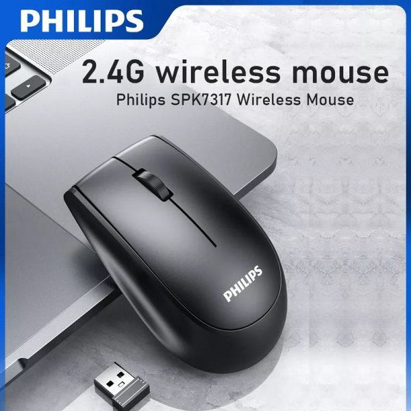 Philips SPK7317 Ergonomic Design Wireless Mouse | CyberDeals Sri Lanka