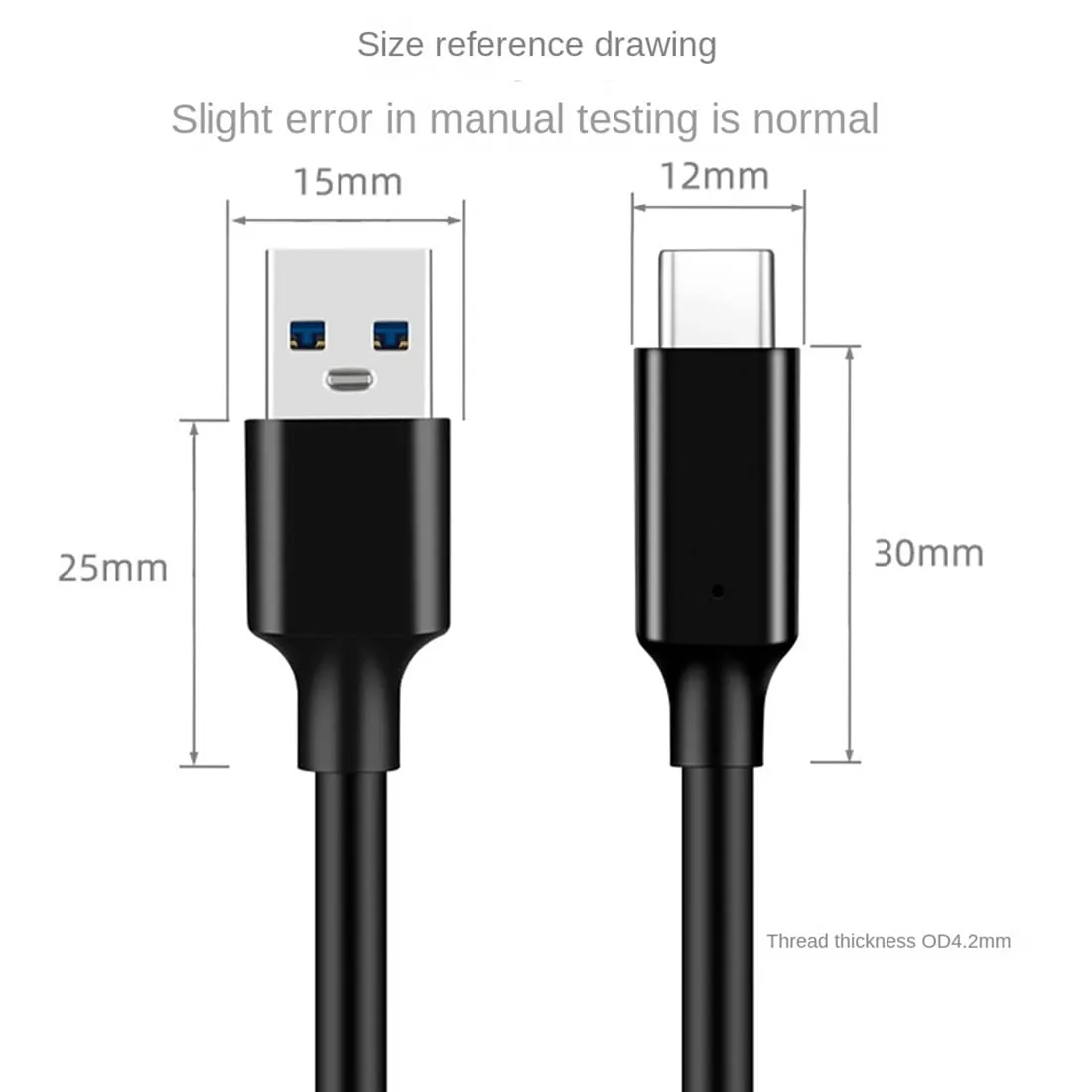USB A Type-C USB3.2 2M- PC Circle - Amman Jordan